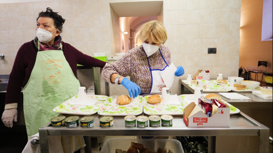 Attività di volontariato Oggi a pranzo a Mensa manchi solo tu!